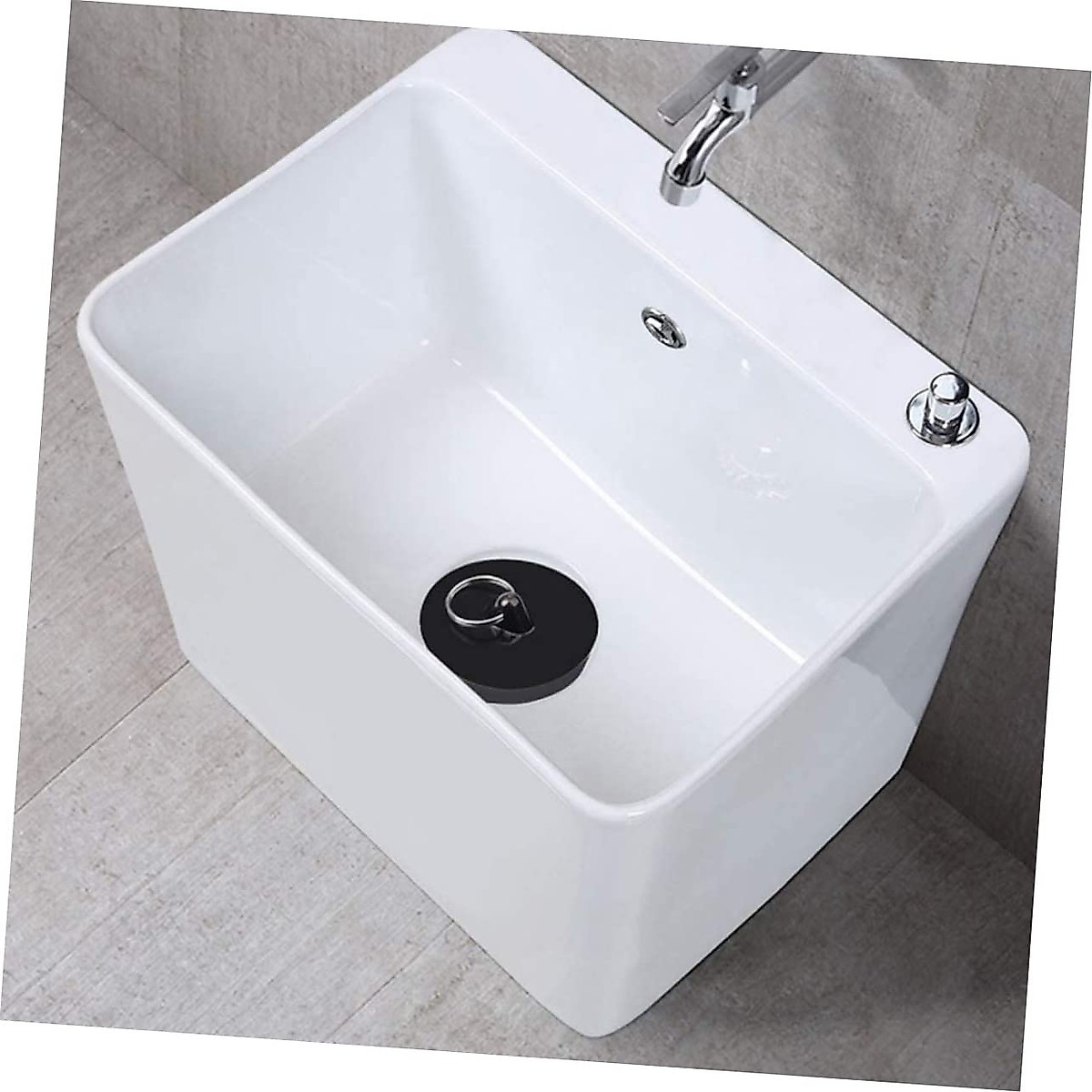 Homoyoyo 2 Pcs Plug DIY Bathtub Stopper Kitchen Accessories Shower Stopper Drain Stopper Premium Sink Stopper Kitchen Supplies Shower Drain Sink Hair Stopper PVC Laundry Tub