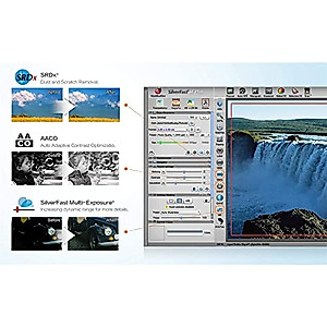 Plustek OpticFilm 8100-35mm Negative Film/Slide Scanner with 7200 DPI and 48-bit Output. Bundle Silverfast SE Plus 8.8, Support Mac and Windows