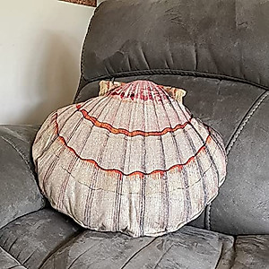 Seashell Shape Pillow Decorative Cushion for Sofa Chair Couch Bed