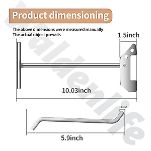 Garbage Disposer Unjamming Wrench & Garbage Disposal Wrench Tool, for InSinkErator/Moen Garbage Disposal Used To Un-Jam/Food Garbage Disposal And Dislodge Jams or Clutter From Above The Sink, Silver
