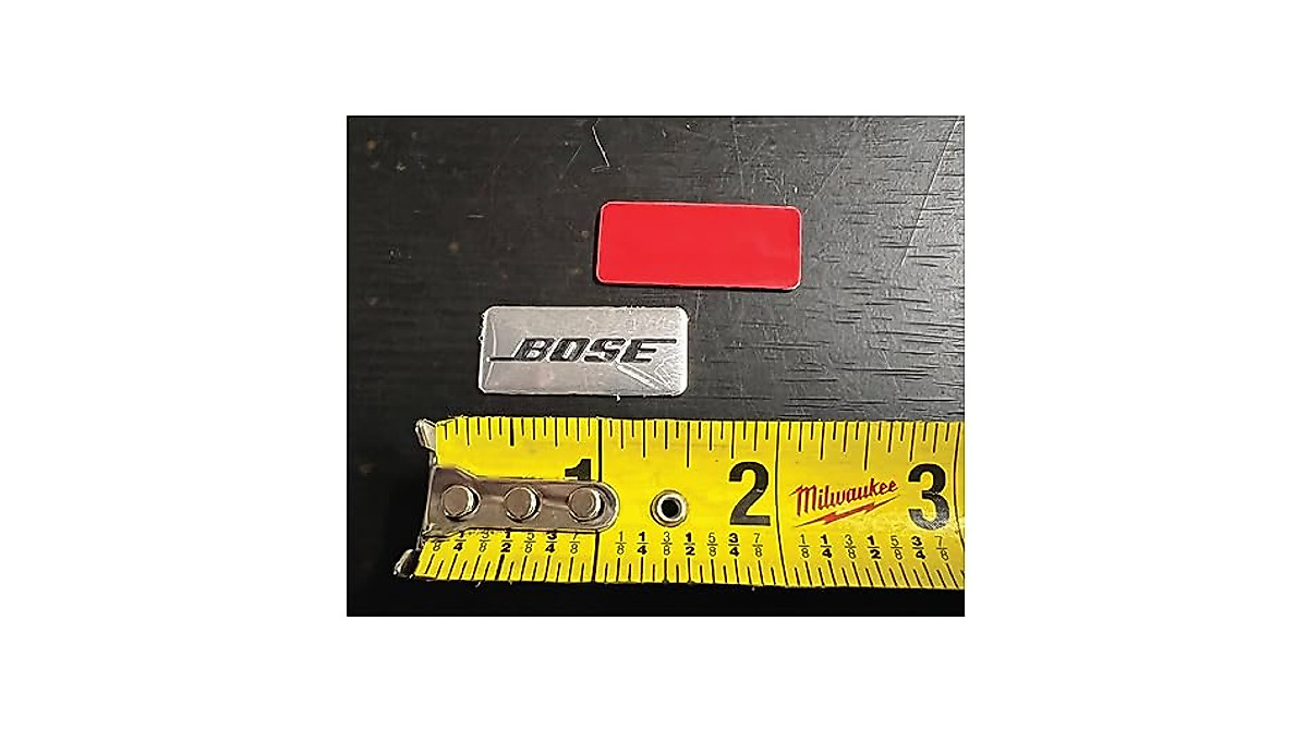 Bose Emblem Badge Sticker - 2 Pack for All Models