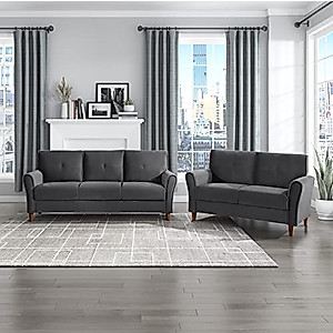 Lexicon Brinkley Living Room Sofa, Gray