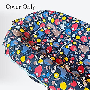 Sweety Baby Newborn Lounger Cover for DockATot Deluxe, Infant Lounger Baby Nest Cover for Dock A Tot, Jungle
