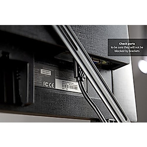 VIVO Adapter VESA Mount Kit for 20 to 30 inch LED LCD Monitor Screen, 75mm and 100mm mounting Bracket, Stand-VAD1