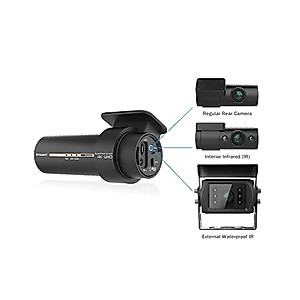 BlackVue DR900X-1CH Plus with 32GB microSD Card | 4K UHD Cloud Dashcam | Built-in Wi-Fi, GPS, Parking Mode Voltage Monitor | LTE and Mobile Hotspot via Optional LTE Module