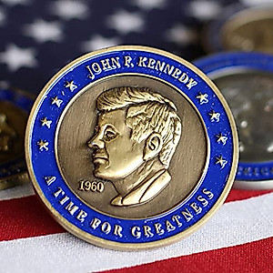 MEDALS OF AMERICA EST. 1976 President Kennedy Challenge Coin