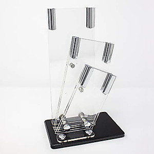 Perspex Knife Block for the Jean Patrique Signature 3-Piece Knife Set | Stylish & Protective storage for your knives | From Jean Patrique