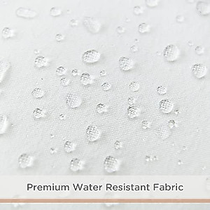 Codi Outdoor Pillow Inserts Set of 2, 20x20 Throw Pillows Insert, Water Resistant Decorative Stuffing Cushion for Patio Furniture. Couch, Porch Indoor Outdoors