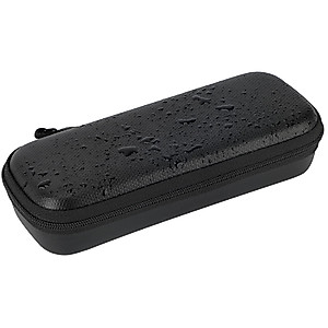 WEPIGEEK Travel Case for Meater Plus/Original MEATER Smart Meat Thermometer Messenger Carrying Bag,Soft Lining,with Pockets for Accessories Black(Case Only)