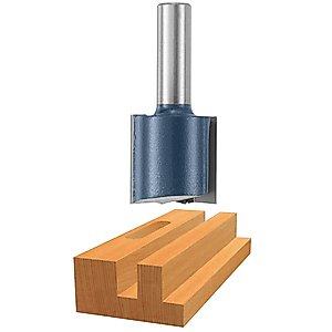 Bosch 85469M 1-1/2 In. x 1-1/4 In. Carbide Tipped 2-Flute Straight Bit