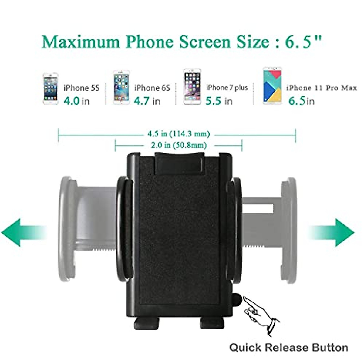 Flexible Adjustable Car Phone Holders Cellphone Mount Stand Long Arm Windshield Dashboard Phone Car Holder