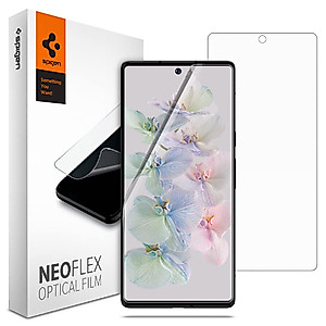 Spigen NeoFlex Screen Protector Designed for Pixel 7 Pro [Case Friendly] - 2 Pack