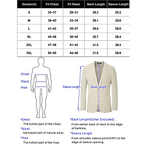 Mens Blazer Jacket Two Button Casual Sport Coat Lightweight Dress Blazer Fashion A-Khaki