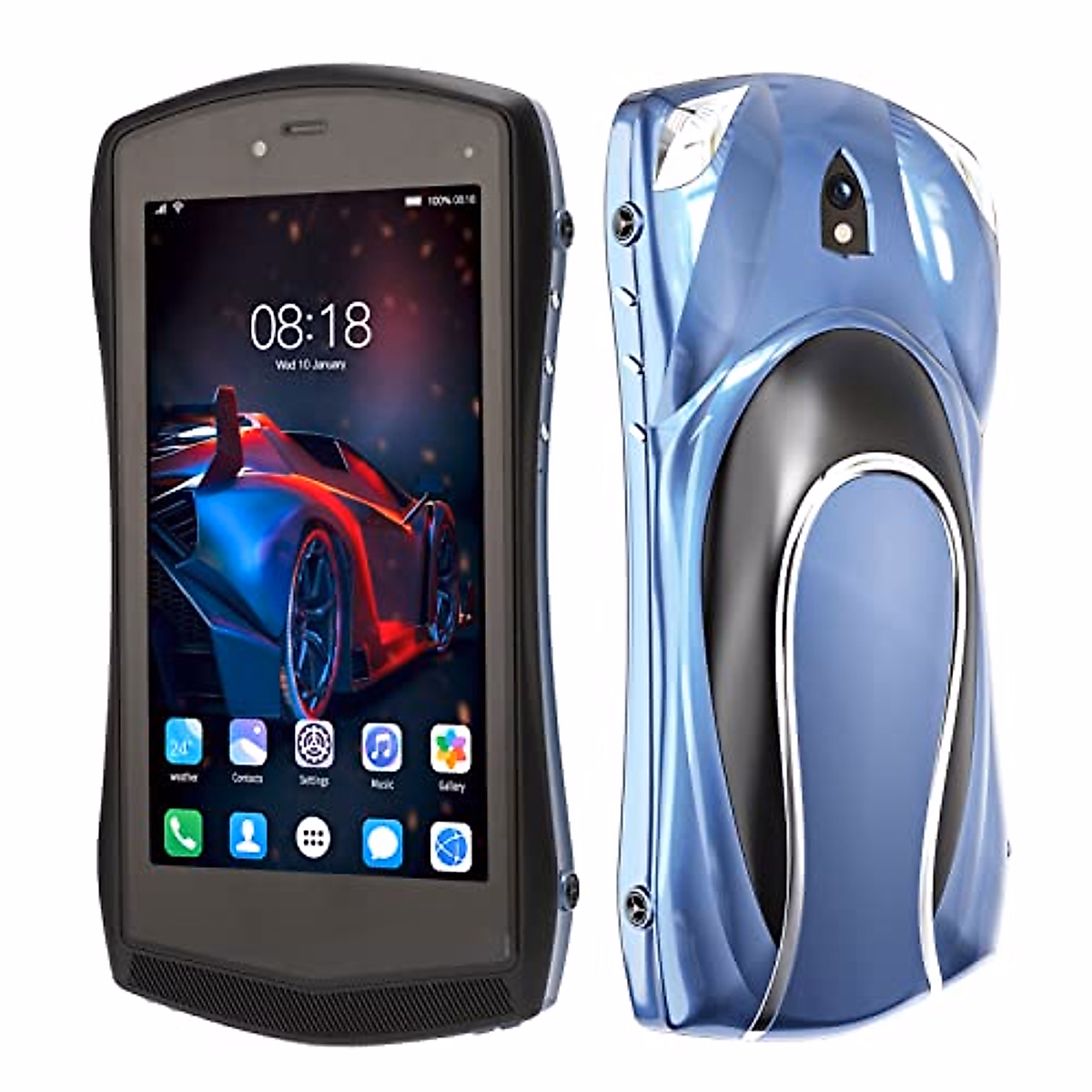 7 Inch Kids Tablet, 100‑240V Toddler Tablet 5G WiFi Dual Band IPS HD Screen for Home (EU Plug)