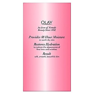 Face Moisturizer by Olay, Active Hydrating Beauty Moisturizing Lotion, 6 fl oz (Pack of 2)