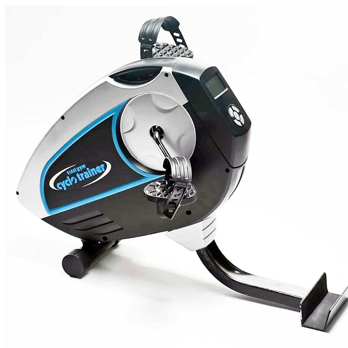 Total Gym Attachable Cyclo Supportive Trainer with Digital Monitor Progress Tracking Display for Home Workout Exercise Machines, Black