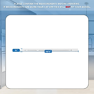 UPGRADED Lifetime Appliance 240530701 Pan Hanger (Right) Compatible with Frigidaire Refrigerator