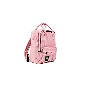 DIME BAGS Hot Box Extra | Hemp Daypack Backpack | Iconic Silhouette and Tons of Space (Pink)