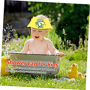 2pcs Shampoo Cap Shower Visor for Kids Baby Bath Visor Hair Washing Hat for Toddlers Sun Hats for Kids Toddler Sun Hat Shower Hat for Kids Toddler Shower Cap Shower Cap for Kids