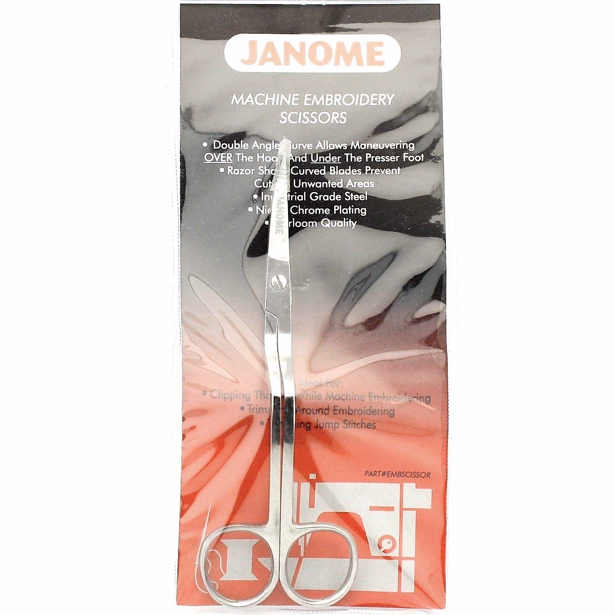 Janome Machine Embroidery Scissors