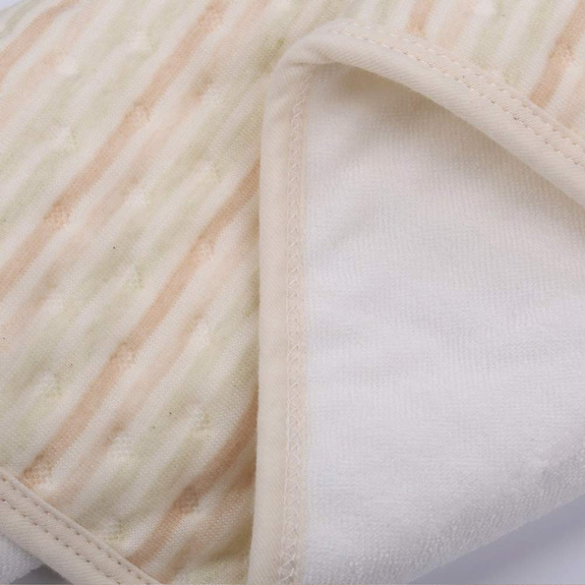 Diaper Changing Pad, 3 Pack Twoworld Ecological Cotton Breathable Multi-Function Waterproof Changing Pads Washable Resuable Diapers Liners Mat (Brown)