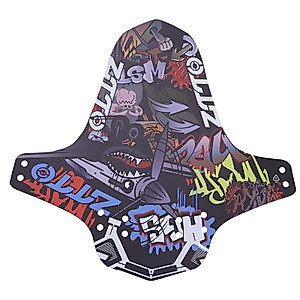 Pilipane Road Mountain Bike Bicycle Rear Wheel Tire Mudguards Mud Guard Accessory,Bike, Easy to Install for Outdoor Cycling, Bike, Road Mountain Bike Bicycle Rear Wheelbicycle Mudguard bicy