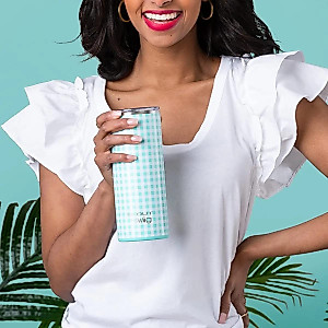 Swig Life 20oz Triple Insulated Stainless Steel Tumbler with Spill-Resistant Lid, Dishwasher Safe, Double Wall, and Vacuum Sealed Coffee Tumbler in Incognito Camo Print (Multiple Patterns)