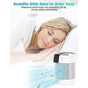 Portable Air Conditioners Fan, Portable AC 90°/360° Auto Oscillation with 3-Speed, 500ml Portable AC Air Conditioner Evaporative Air Cooler Quite Mini Personal Air Conditioner for Small Room Car