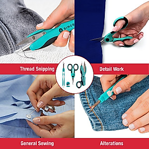 SINGER ProSeries Sewing Kits with Sewing Tools (Scissors & Seam Ripper Bundle)