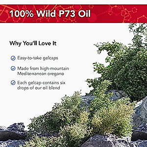 Physician's Strength Wild Oil of Oregano - 60 Gelcaps - Non-GMO - 60 Servings