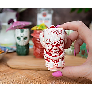 Geeki Tikis Horror Mini Muglets 4-Pack | Regan, Jason, Pennywise, Freddy