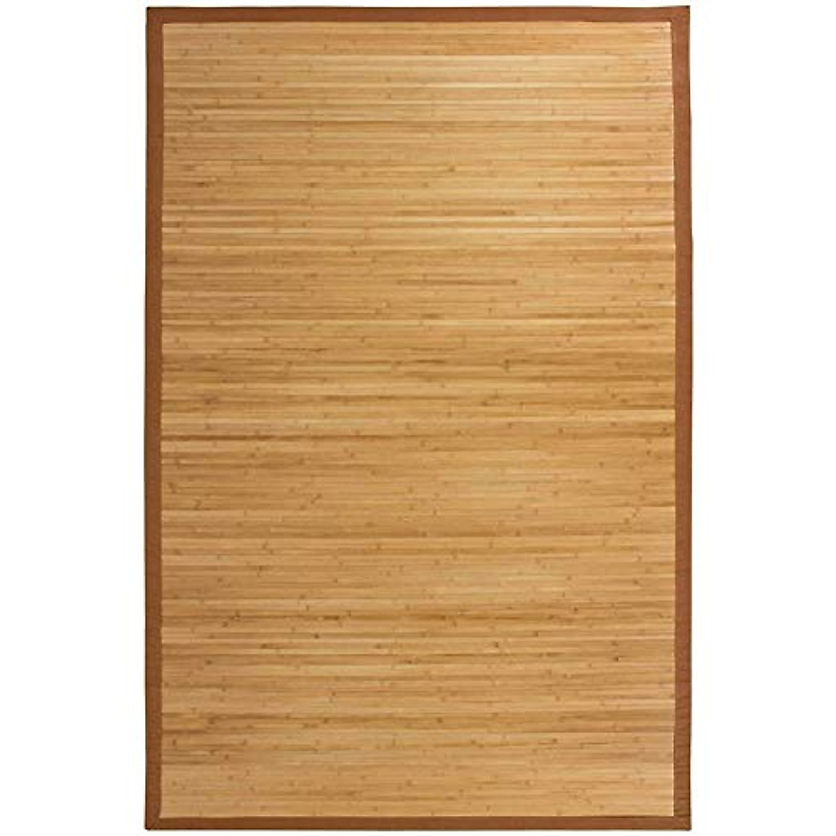 5' X 8' Bamboo Floor Mat Area Rug, Large Bamboo Floor Runner Indoor Outdoor Rug with Non Skid Backing, Area Mat Carpet for Living Room, Hallway, Kitchen, Office-100% Natural Bamboo Wood Most Viewed