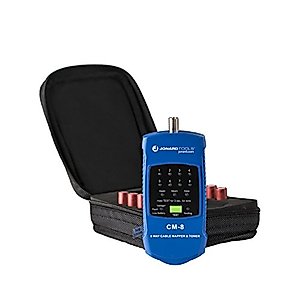 Jonard Tools CM-8 Coax Cable Mapper 8 Way and Toner Kit, For Testing Cables Up to 4,000' Long