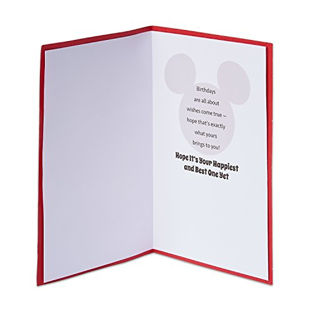 American Greetings Birthday Card for Kid (Mickey Mouse, Smile)