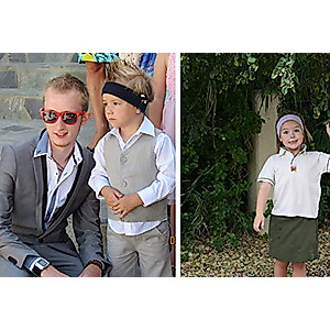 hearinghenry BLACK Standard Cochlear Implant Headband (Age 6mon- 6yrs)