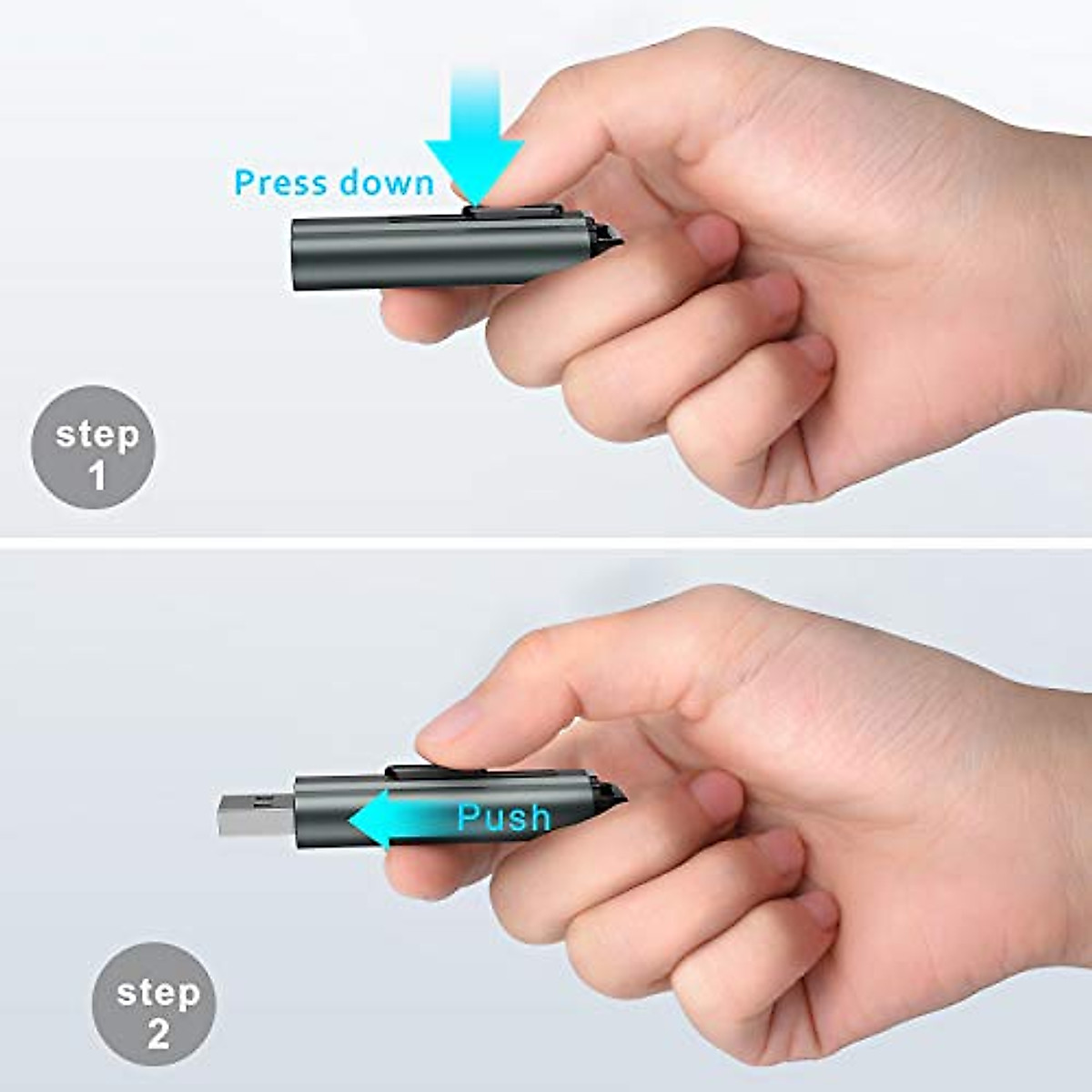 TOPESEL 256GB USB 3.1 Flash Drive High Speed up to 380MB/s USB Thumb Drive Memory Stick Pen Drive with Keychain Plug-Play Jump Drive Zip Drive