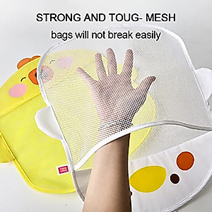 Bathtub Toy Storage Bag for Bathroom/Living Room/Bedroom,Shower Toy Bag Children's Toy Storage Bag Organizer Bag Bath Toy Organizer Shower Caddy Bathroom Baby Toy Storage Quick Dry Bathtub Mesh Net