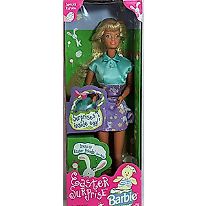 Barbie Doll Easter Surprise Special Edition Comes with Easter Egg with Surprises Inside