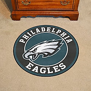 FANMATS 17971 NFL Philadelphia Eagles Roundel Mat , 27" Diameter