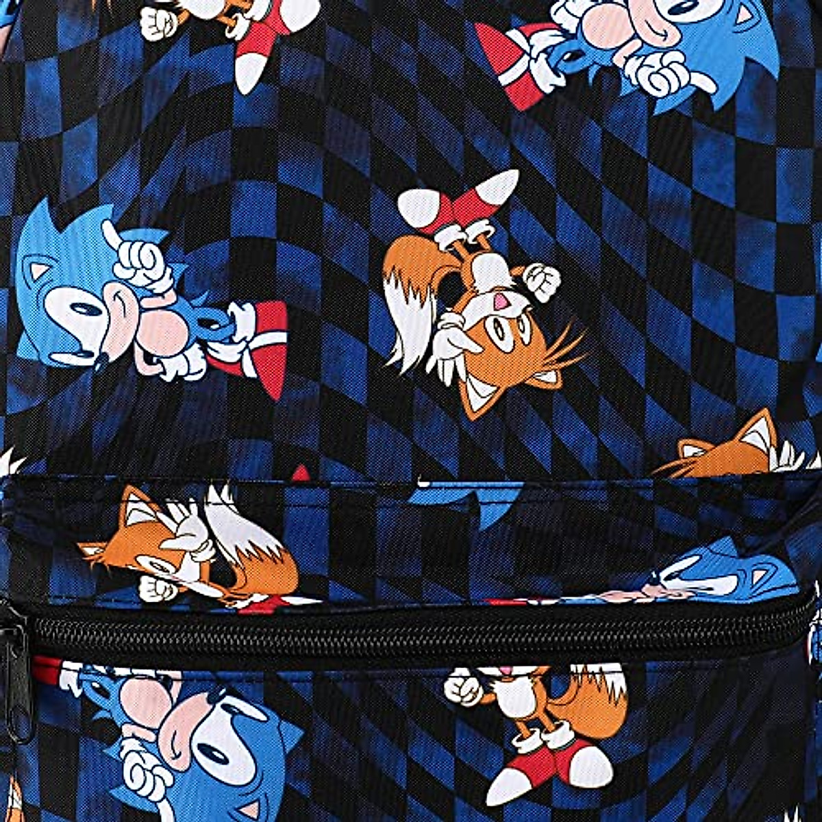 Bioworld Sonic The Hedgehog Character Print Backpack, OSFA