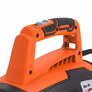Yard Force YF13JBL 13A Leaf Blower - 130 MPH, 630 CFM High-Performance Electric Handheld Blower with PPE Kit | Lightweight, Eco-Friendly & Easy-to-Use for Yard Maintenance