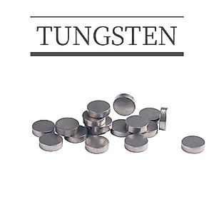 MUUNN Cylindrical Tungsten Weights for Pinewood Cars Derby,Bring Your Car to The 5 oz Limit and Make The Faster Pine Derby Car,10-Pack (1/8 oz Each)
