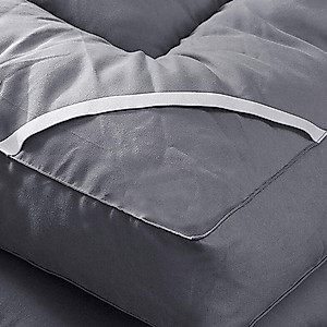 Foreate Mattress Pad Quilted Mattress Topper Protector Pillow Top Mattress Cover, Soft and Comfortable, Down Alternative Filling for Twin/Full/Queen/King Size