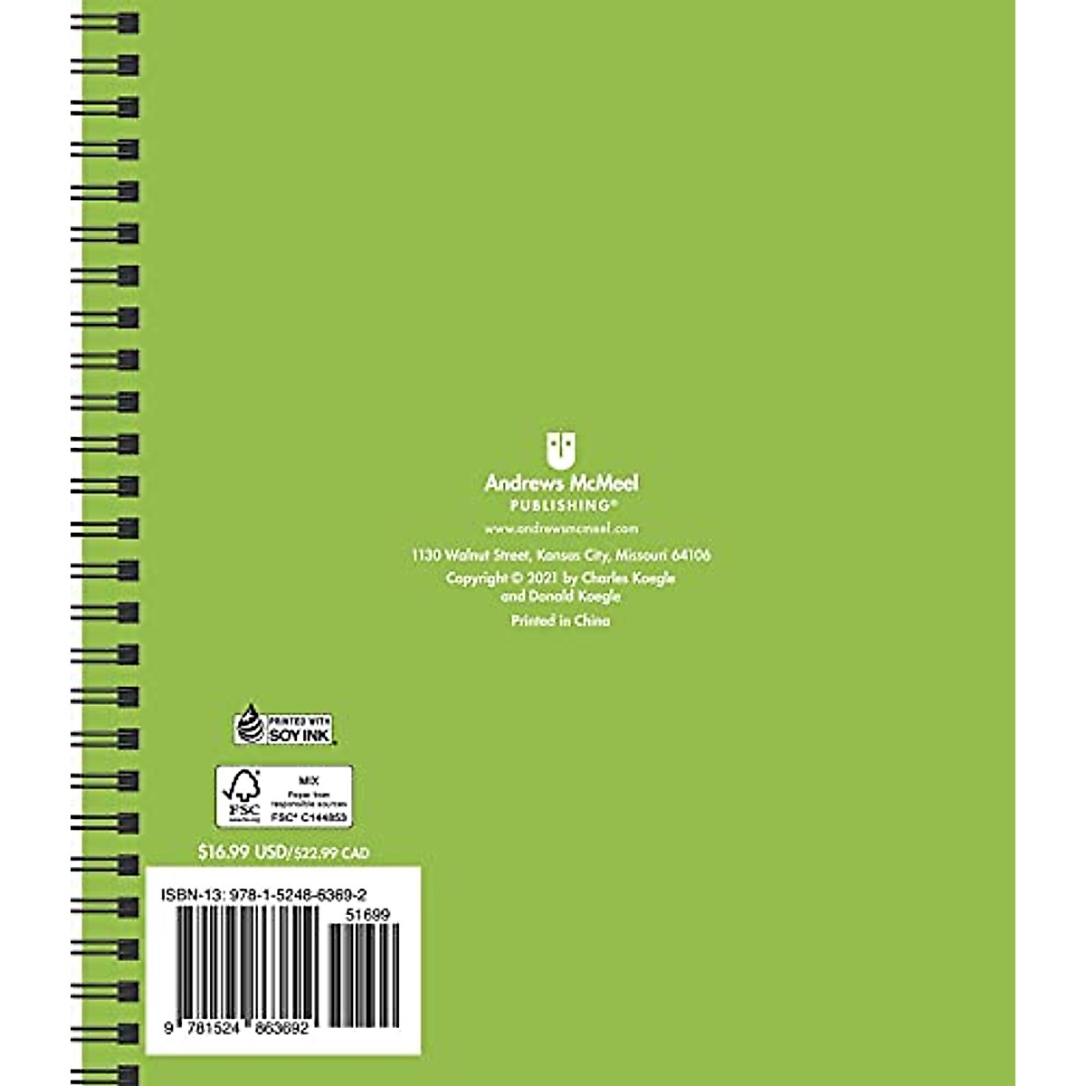 The Left-Hander's 2022 Weekly Planner Calendar