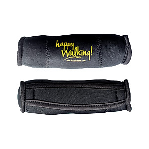 Walk at Home Happy Walking Hand Weights Sets for Women or Men 2 LB Weights Each Neoprene Dumbbell Walking Weights for Home Workout, Exercise, Cardio Miracle, At Home Gym