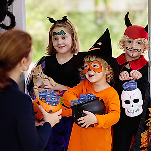 Autpvcol Halloween Party Favors, 24Pack 144Pcs Jigsaw Puzzles Halloween Toys For Trick Or Treat, Halloween Goodie Bag Fillers, Halloween Puzzle Halloween Gifts For Kids,School Classroom Reward