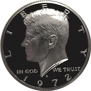 1972 S Gem Proof Kennedy Half Dollar US Coin