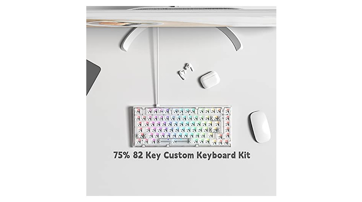 Womier Custom Gasket Mount 75% Keyboard Kit