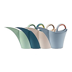 Orchid Spray Mist 2L Household Portable Gardening Watering Cans Long Spout Sprinkler Garden Plastic Watering Tools (Blue, One Size)