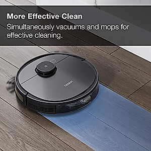 ECOVACS Deebot OZMO Pro Mopping System with Scrubbing Feature for Deebot T8 and T8 AIVI Robot Vacuum Cleaner and Mop, Over 2,000 sqft of Mopping (Add-on Accessory)